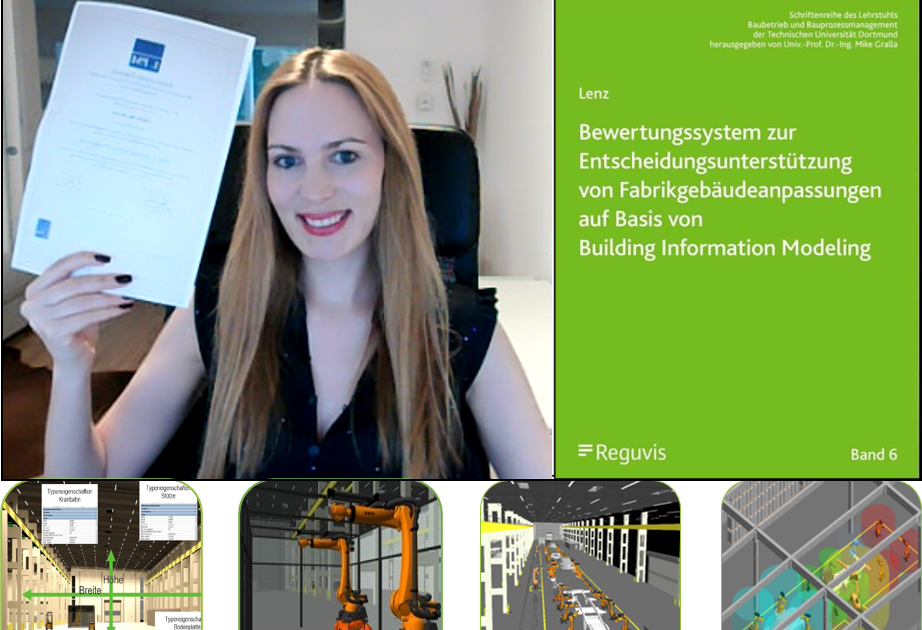 Dissertationspreis für Dr. Lisa Lenz - baubetrieb - TU Dortmund